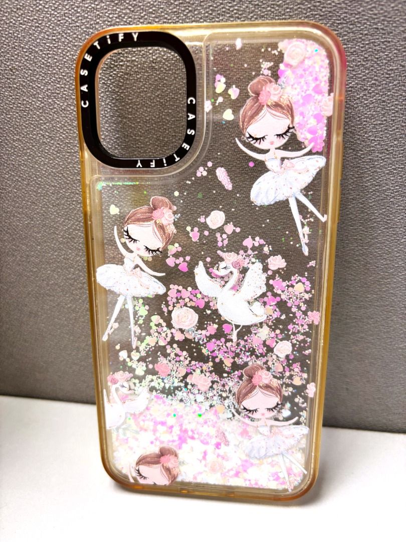 Pink Ballerina Bling Bling iPhone 11 Casetify Case, 手提電話, 電話及其他裝置配件, 手機 ...
