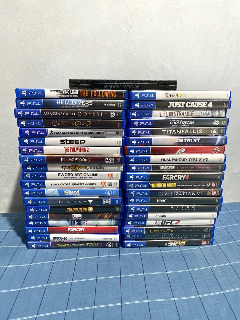 PlayStation 4 / PS4 Games for sale or swap 300 - 550 PHP, Video Gaming ...