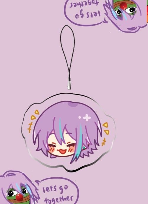 [PO] 1.5" Rui Kamishiro Project Sekai WXS charm, Hobbies & Toys ...