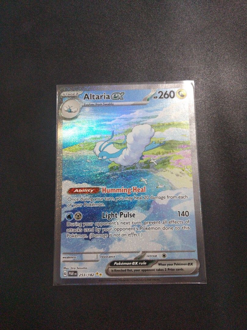 Pokemon TCG Altaria ex SIR Special Illustration Rare - SV04 Paradox ...