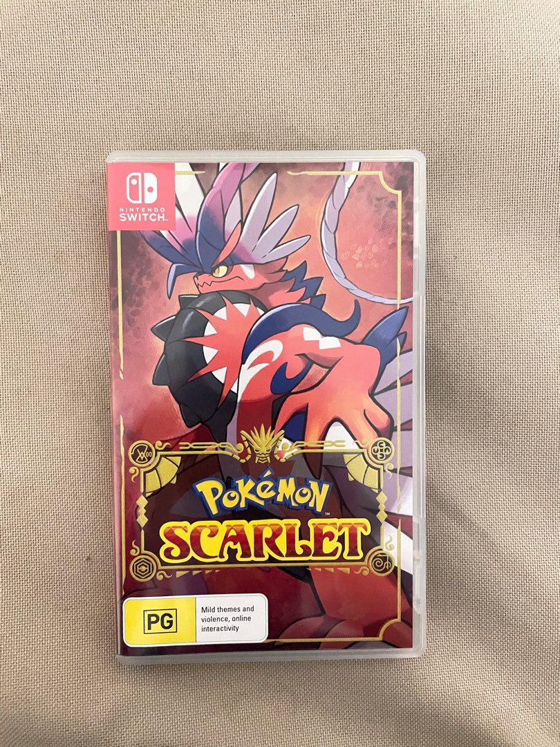 Pokémon Scarlet Switch, Video Gaming, Video Games, Nintendo on Carousell