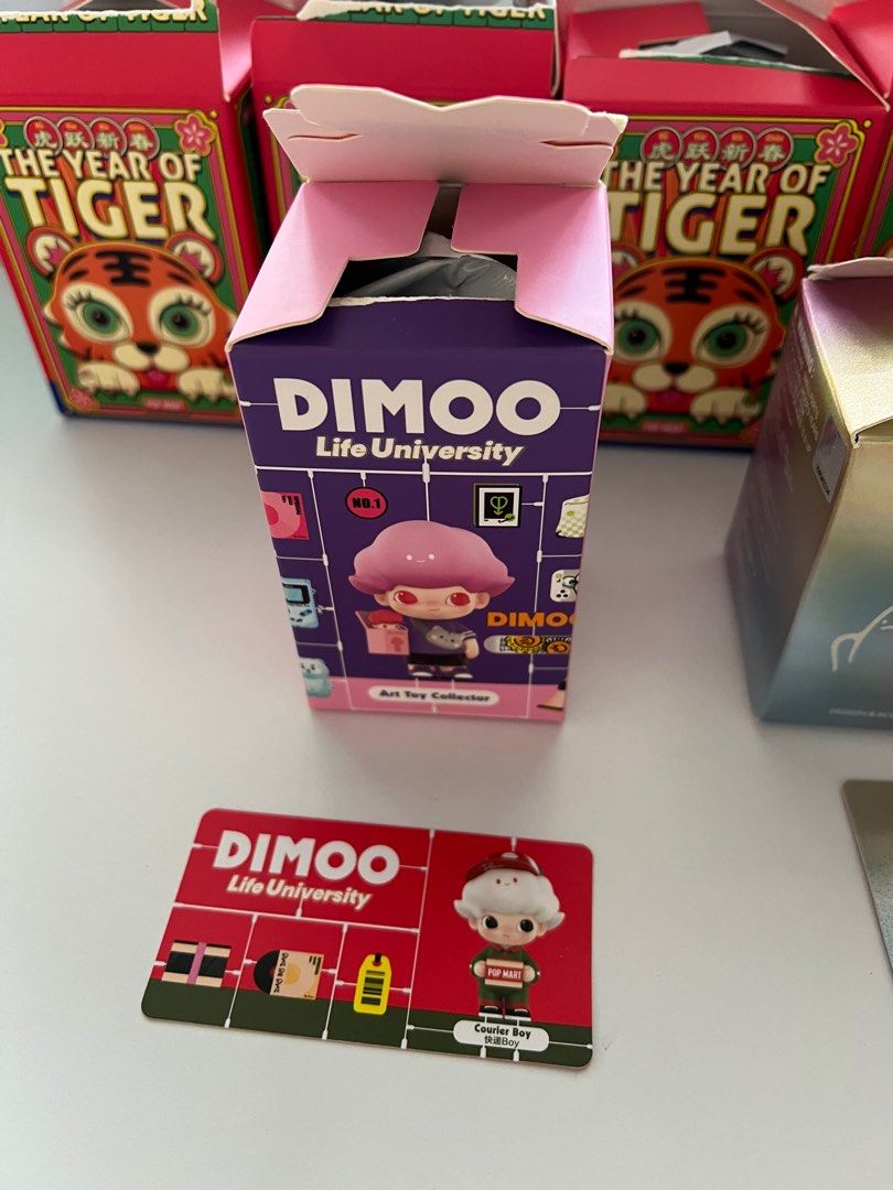 POPMART CLEARANCE Alien days Chinese new year tiger year dimoo ...