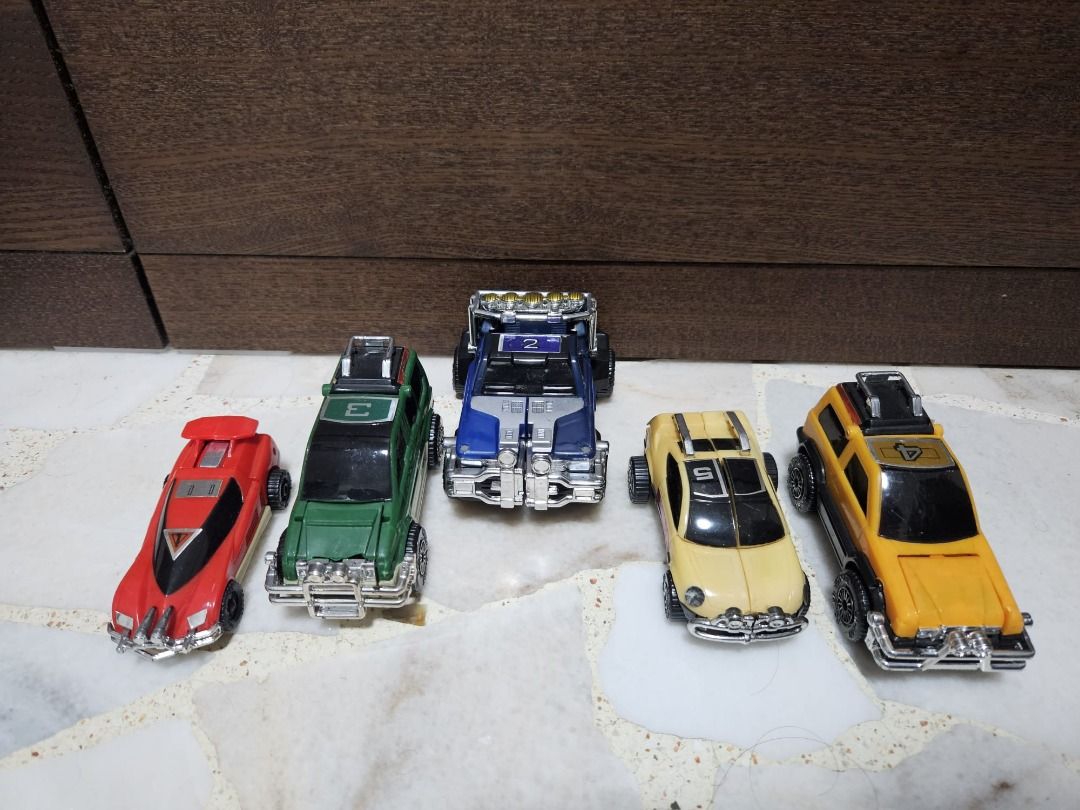 Power Rangers Carranger DX RV Robo Turbo Megazord Bandai (US ver ...