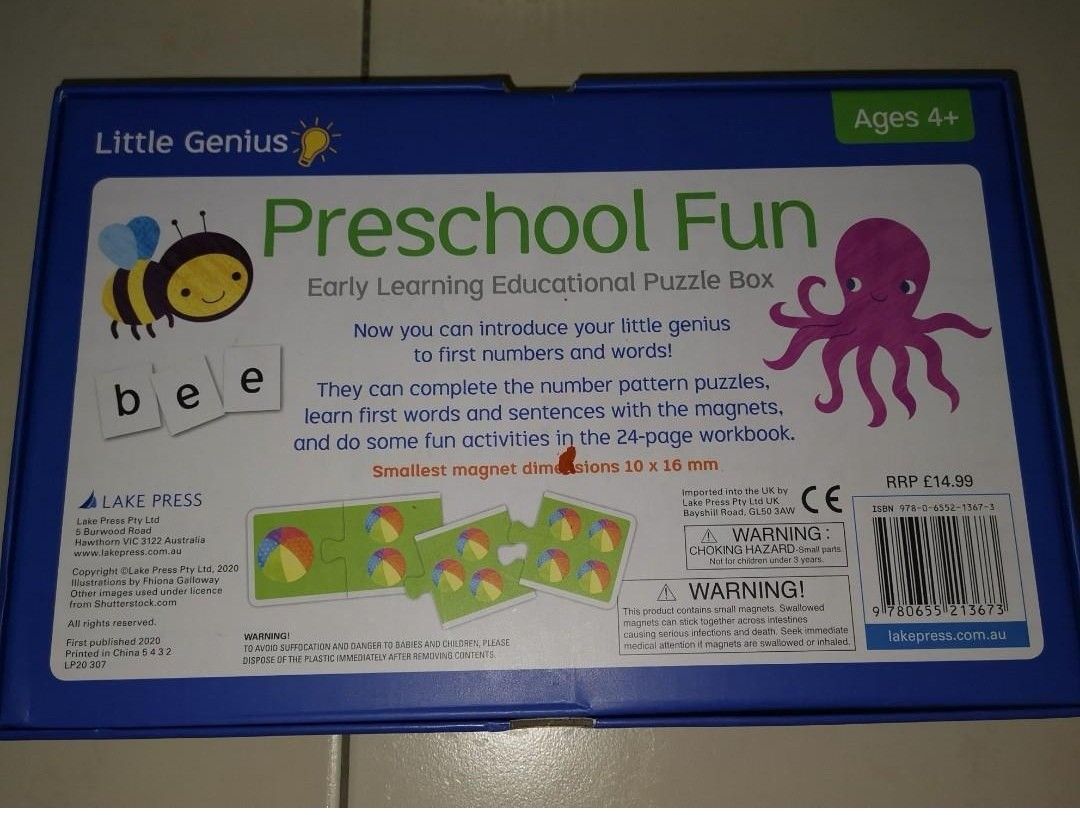 Preschool Fun Early Learning Educational, Hobbies & Toys, Toys & Games ...