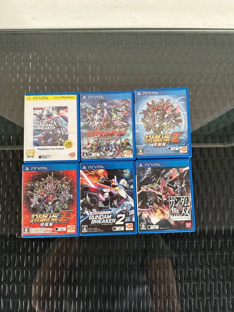 PS Vita Games Gundam titles / Super robot war / Super Hero Generation, Video Gaming, Video Games ...