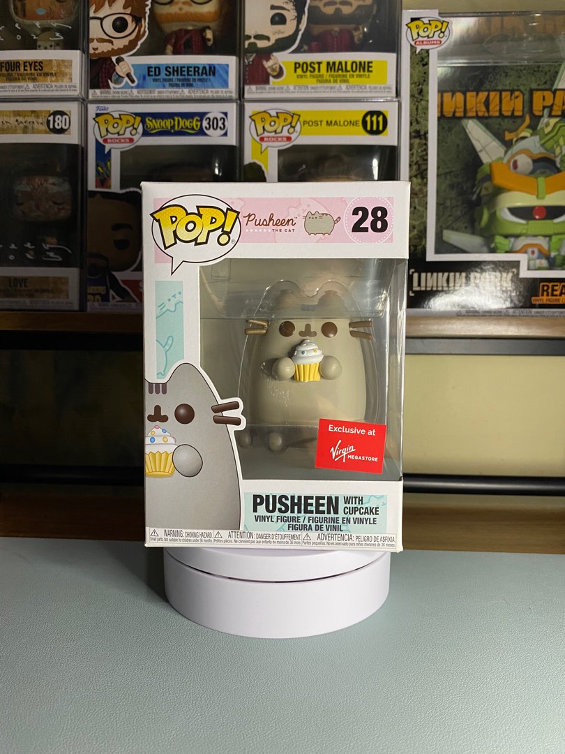 Pusheen with Cupcake 28 Funko Pop | Pusheen the cat, Hobbies & Toys ...