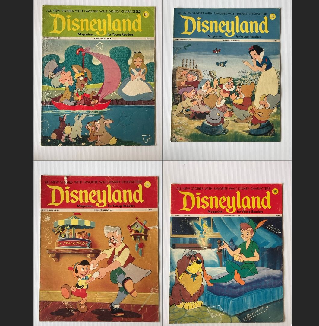 Rare Disneyland Magazines 1972-73, Hobbies & Toys, Books & Magazines ...