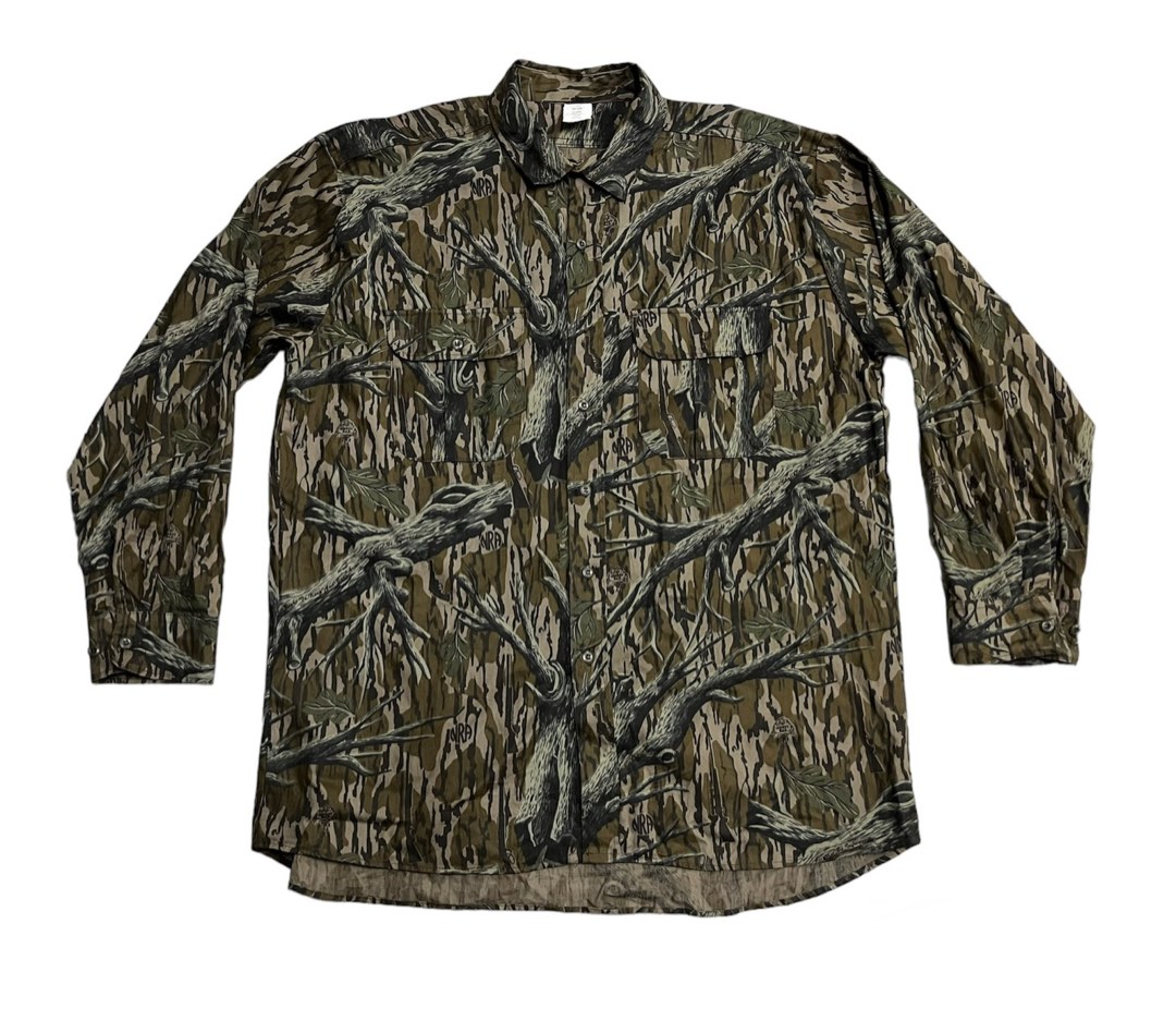 RARE! VINTAGE ARMY HUNTING FOREST CAMOUFLAGE SHIRT/JACKET MADE IN USA ...