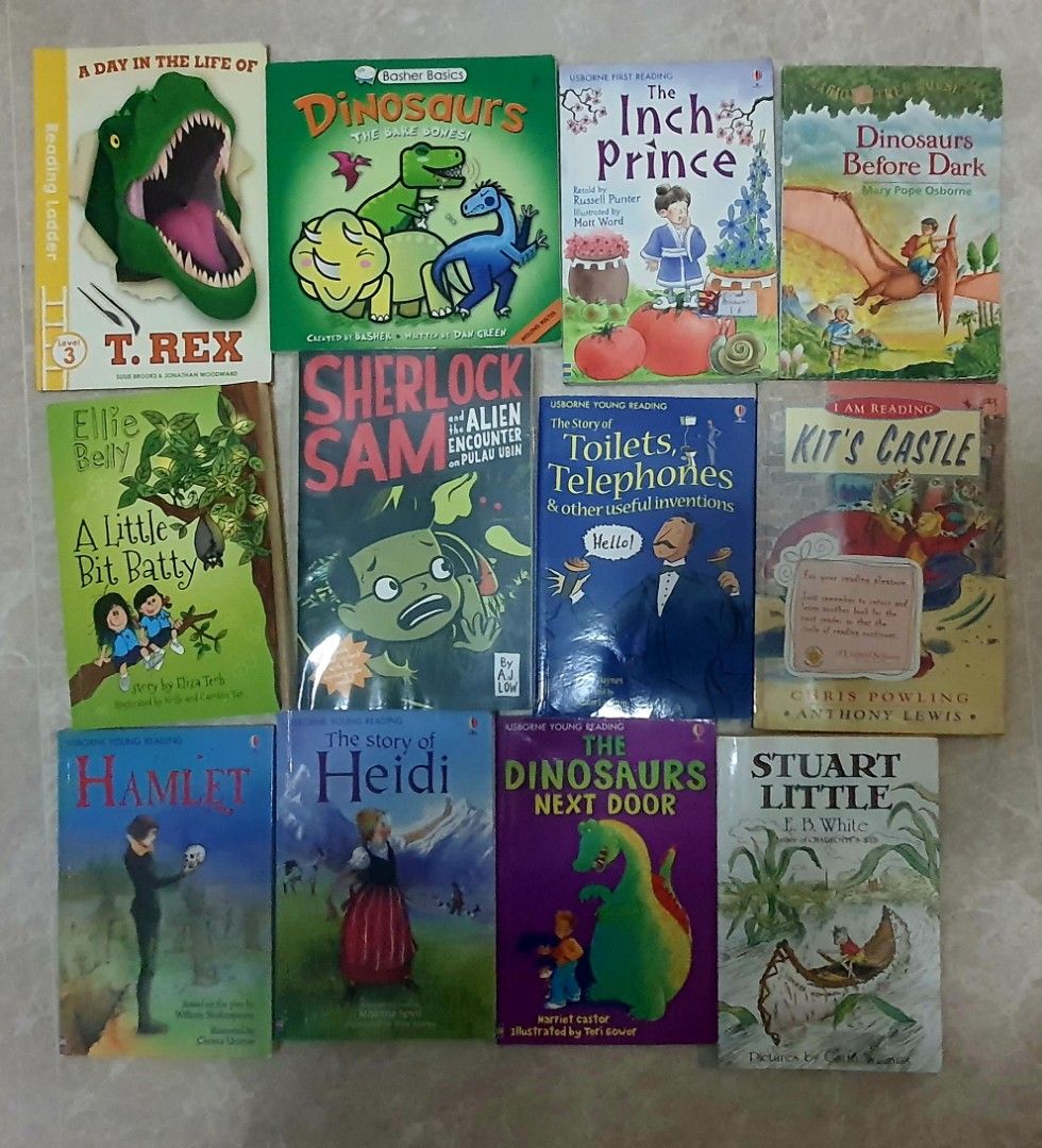 Reading books for children aged 4 to 8, Hobbies & Toys, Books & Magazines, Children's Books on ...