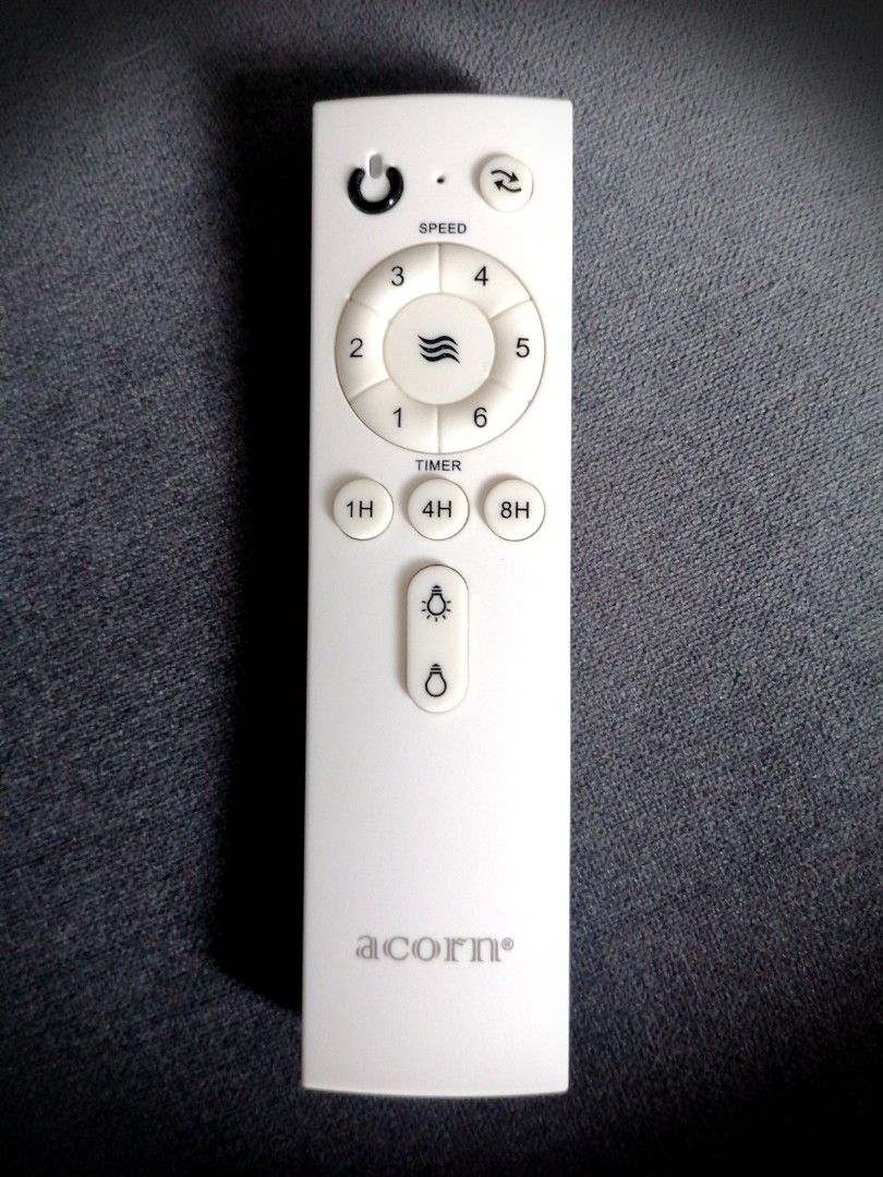 Remote Control for Acorn ceiling fan., Furniture & Home Living ...