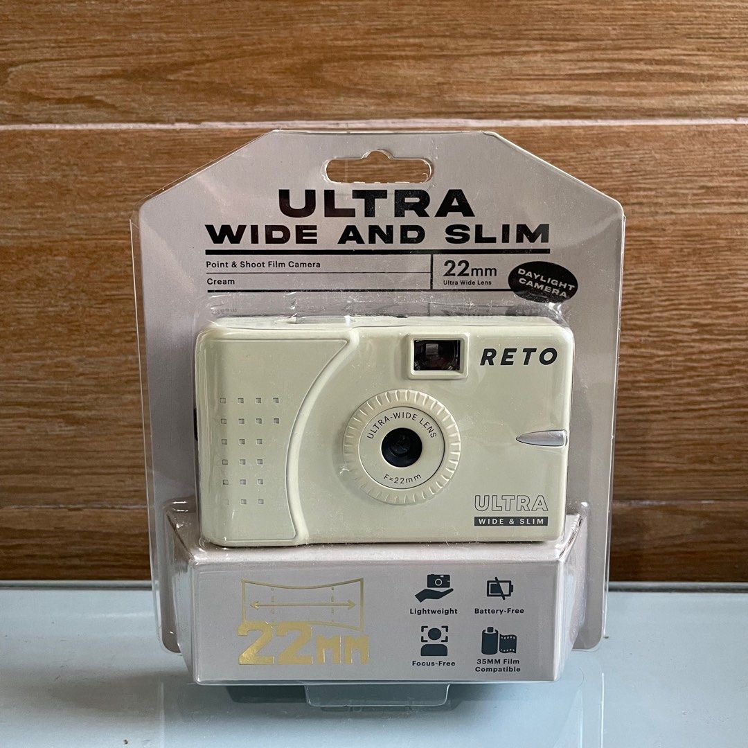 RETO FILM CAMERA ULTRA WIDE AND SLIM, Photography, Cameras on Carousell