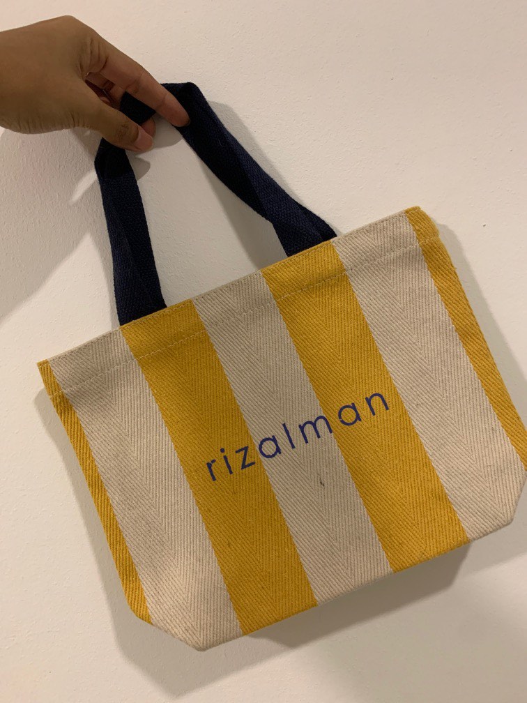 Rizalman Tote Bag, Women's Fashion, Bags & Wallets, Tote Bags on Carousell