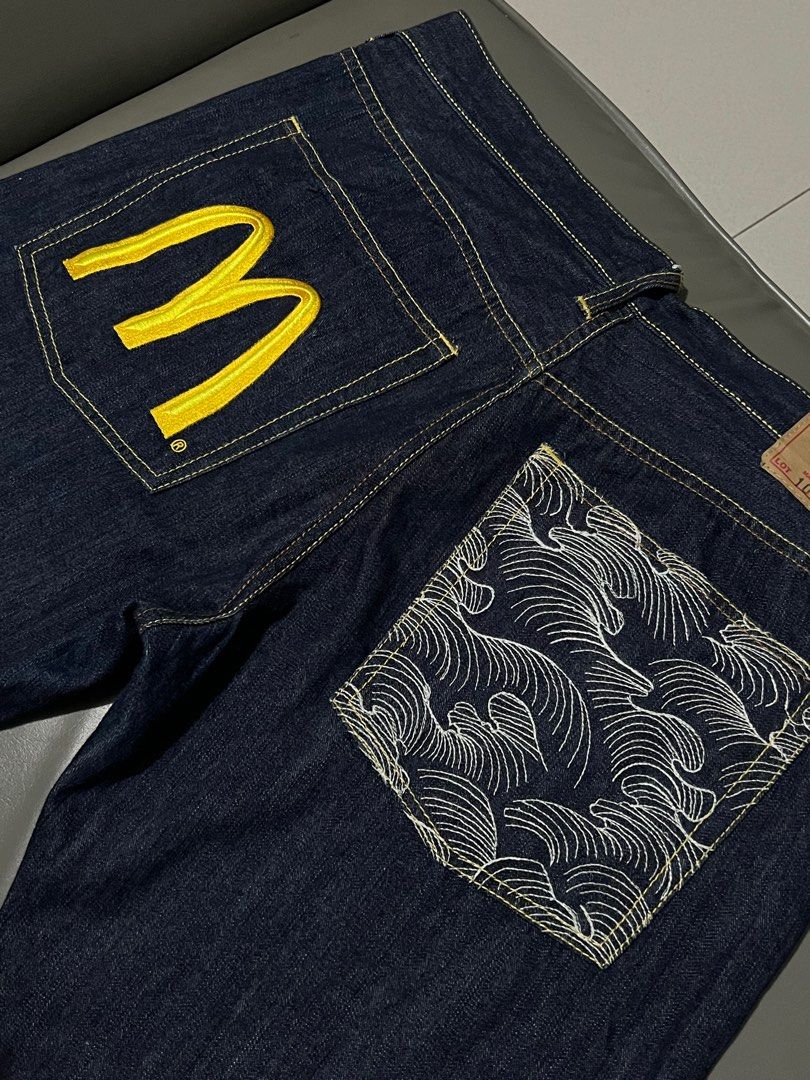 RMC jeans Mcdonald, Men's Fashion, Bottoms, Jeans on Carousell