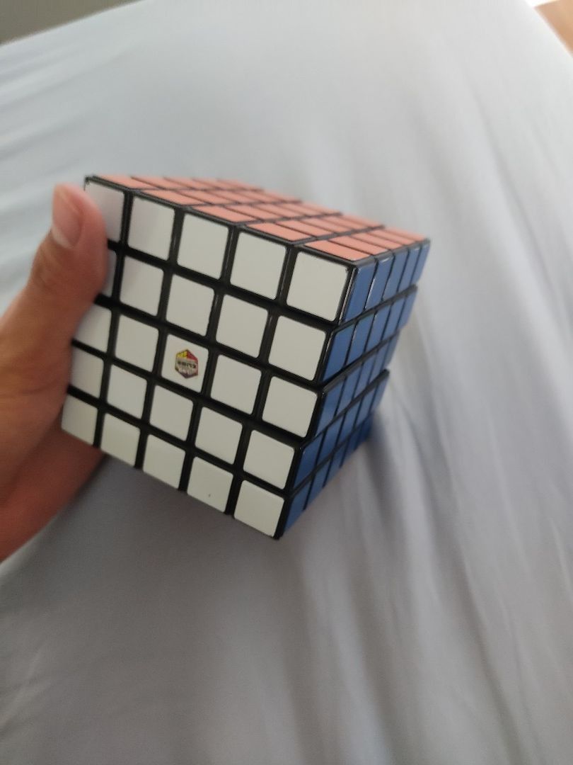 Rubiks cube 5x5 with secret compartment, Hobbies & Toys, Toys & Games on Carousell