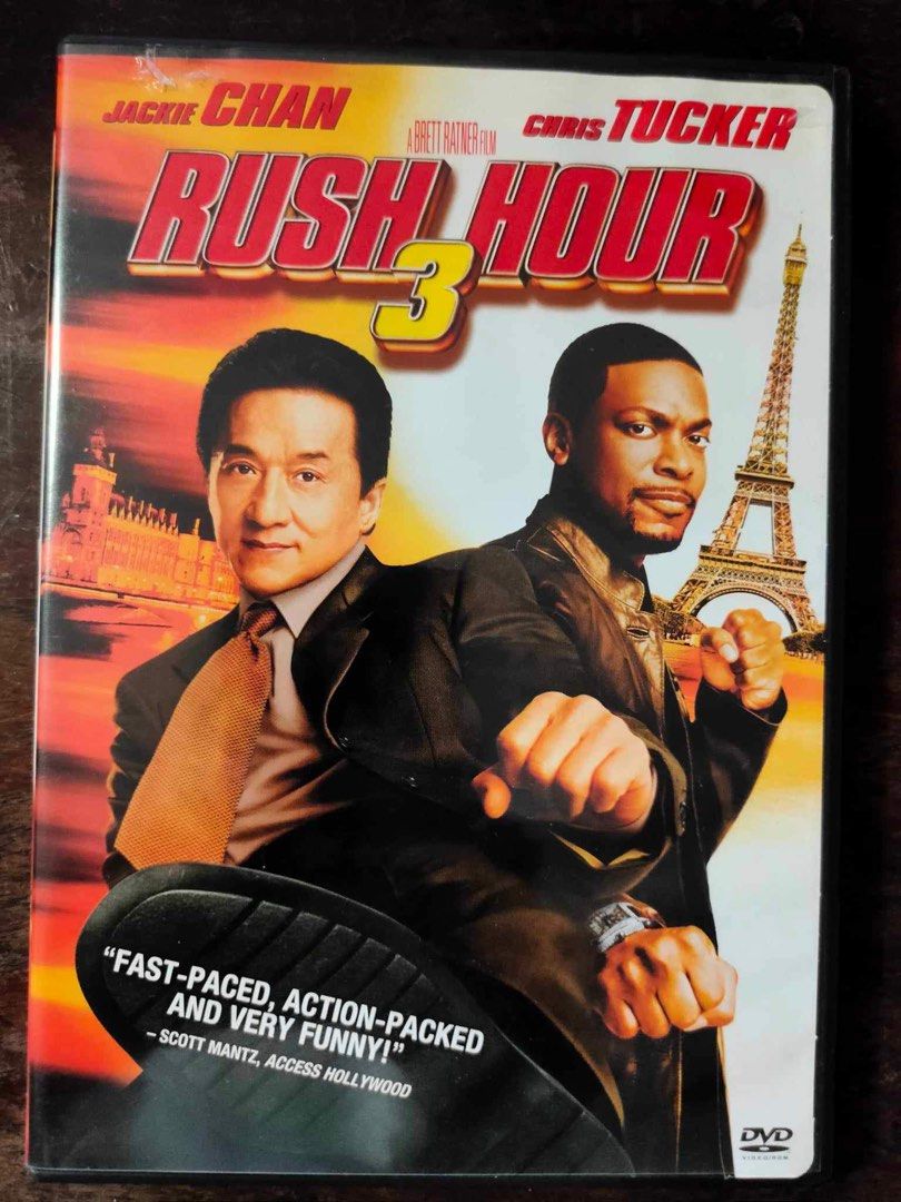RUSH HOUR 3 DVD, Hobbies & Toys, Music & Media, CDs & DVDs on Carousell