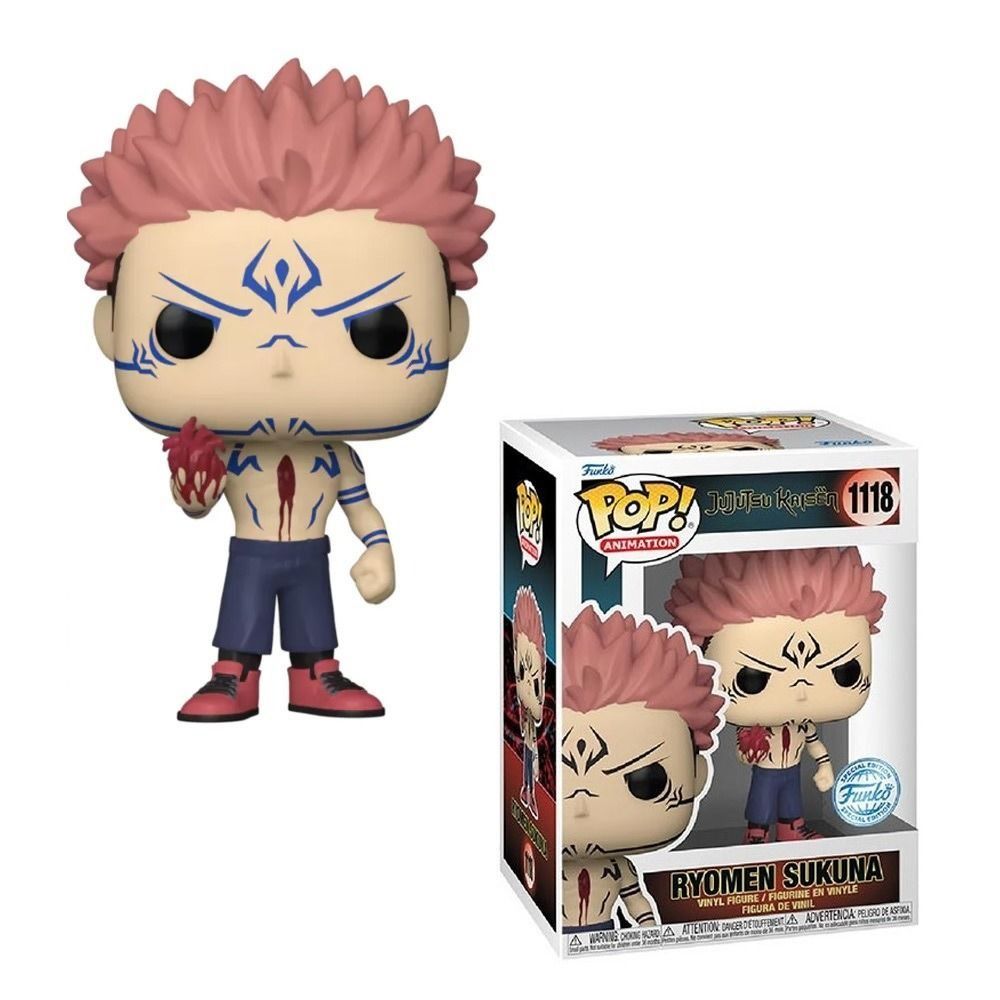 Ryomen Sukuna Funko Pop! Vinyl Figure (Jujutsu Kaisen), Hobbies & Toys ...