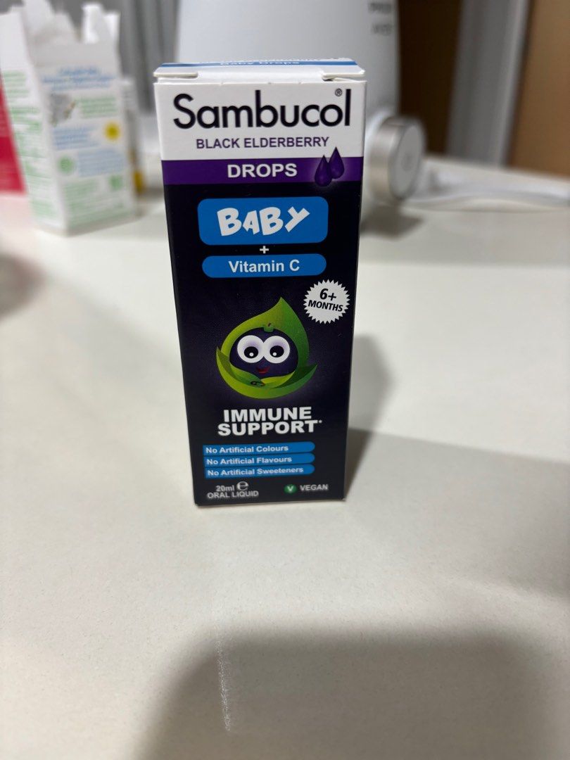 Sambucol Vitamin C Baby Drops, Babies & Kids, Nursing & Feeding ...