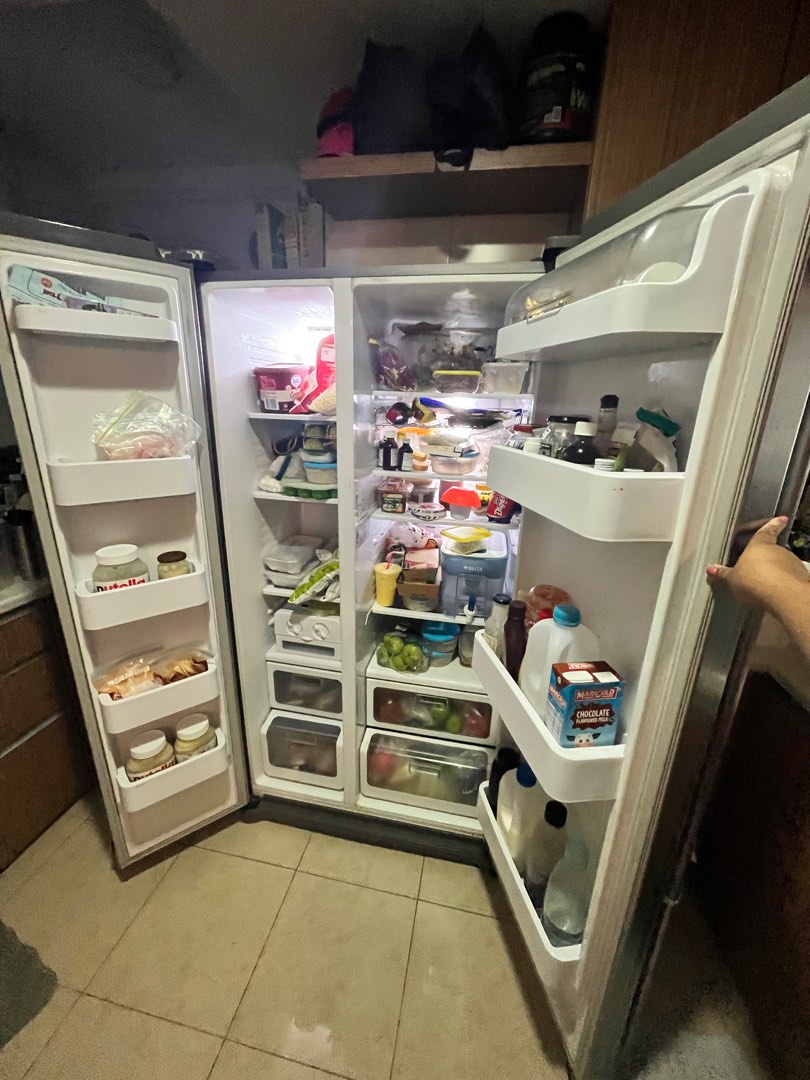 Samsung double door 551 L, TV & Home Appliances, Kitchen Appliances ...