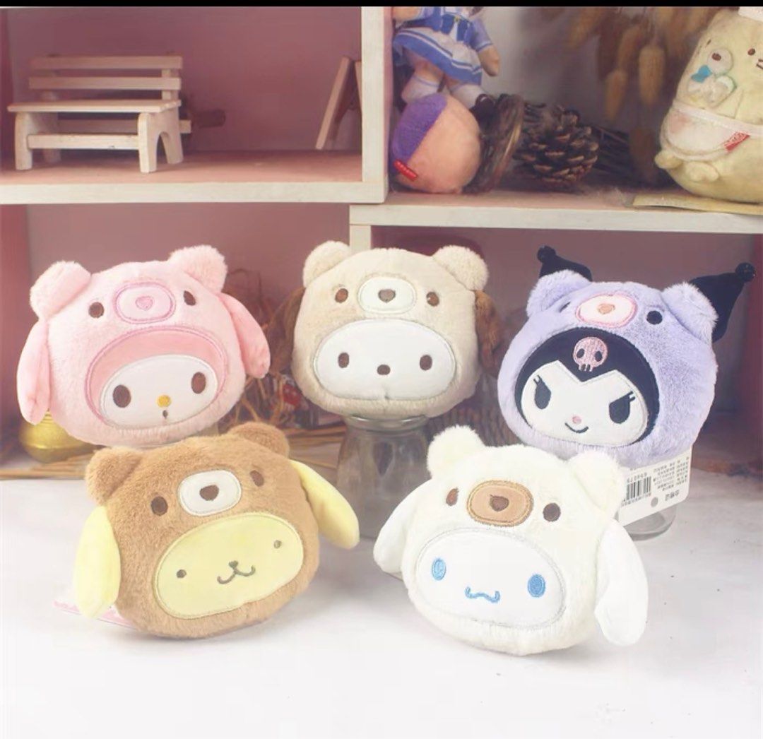 Sanrio bear key ring pouch, Hobbies & Toys, Stationery & Craft, Other ...