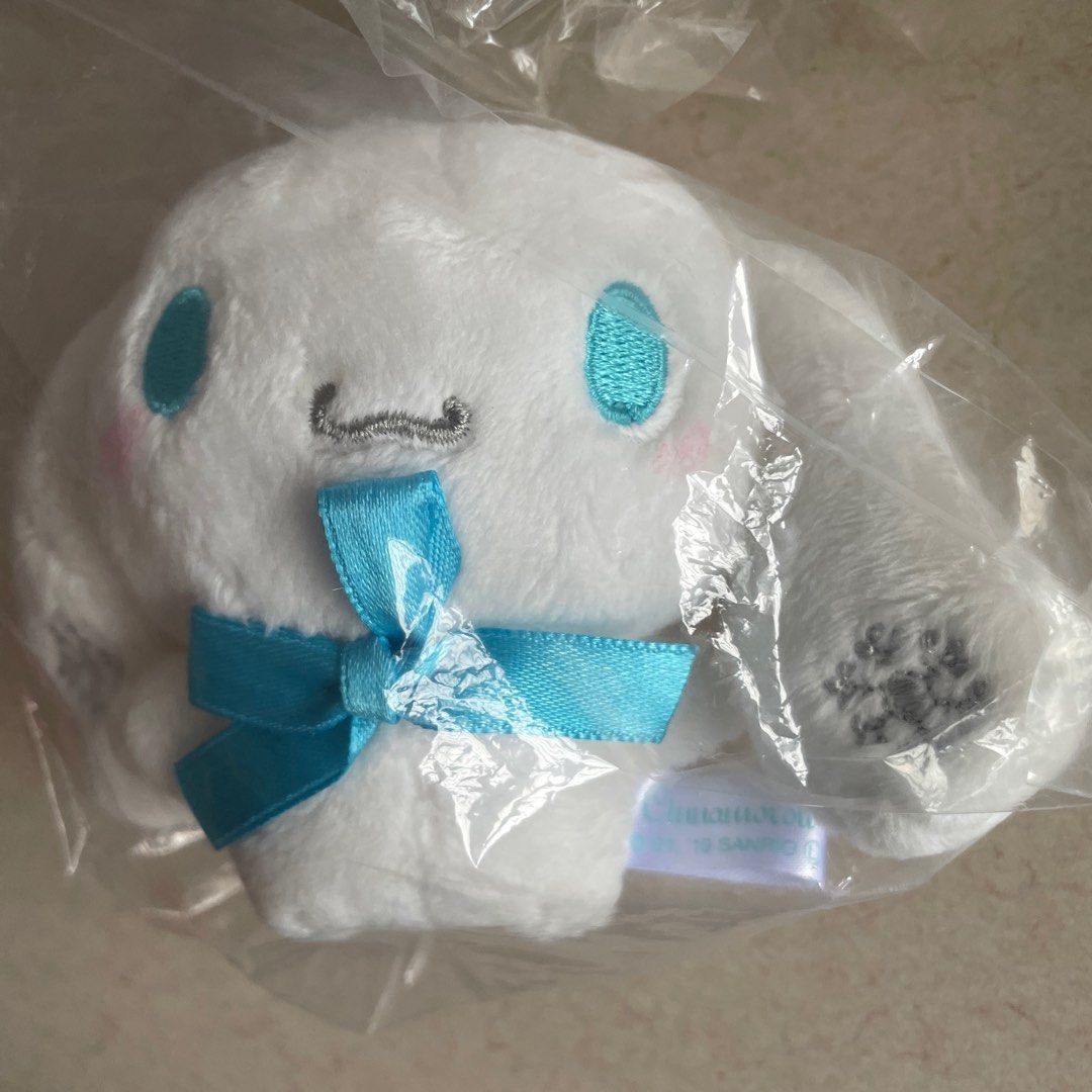 Authentic Sanrio Cinnamoroll Ribbon Tied Ears Blue and Pink Set and ...