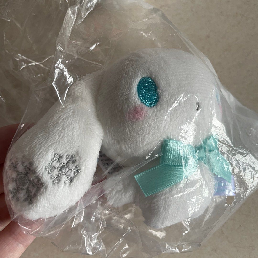 Authentic Sanrio Cinnamoroll Ribbon Tied Ears Blue and Pink Set and ...