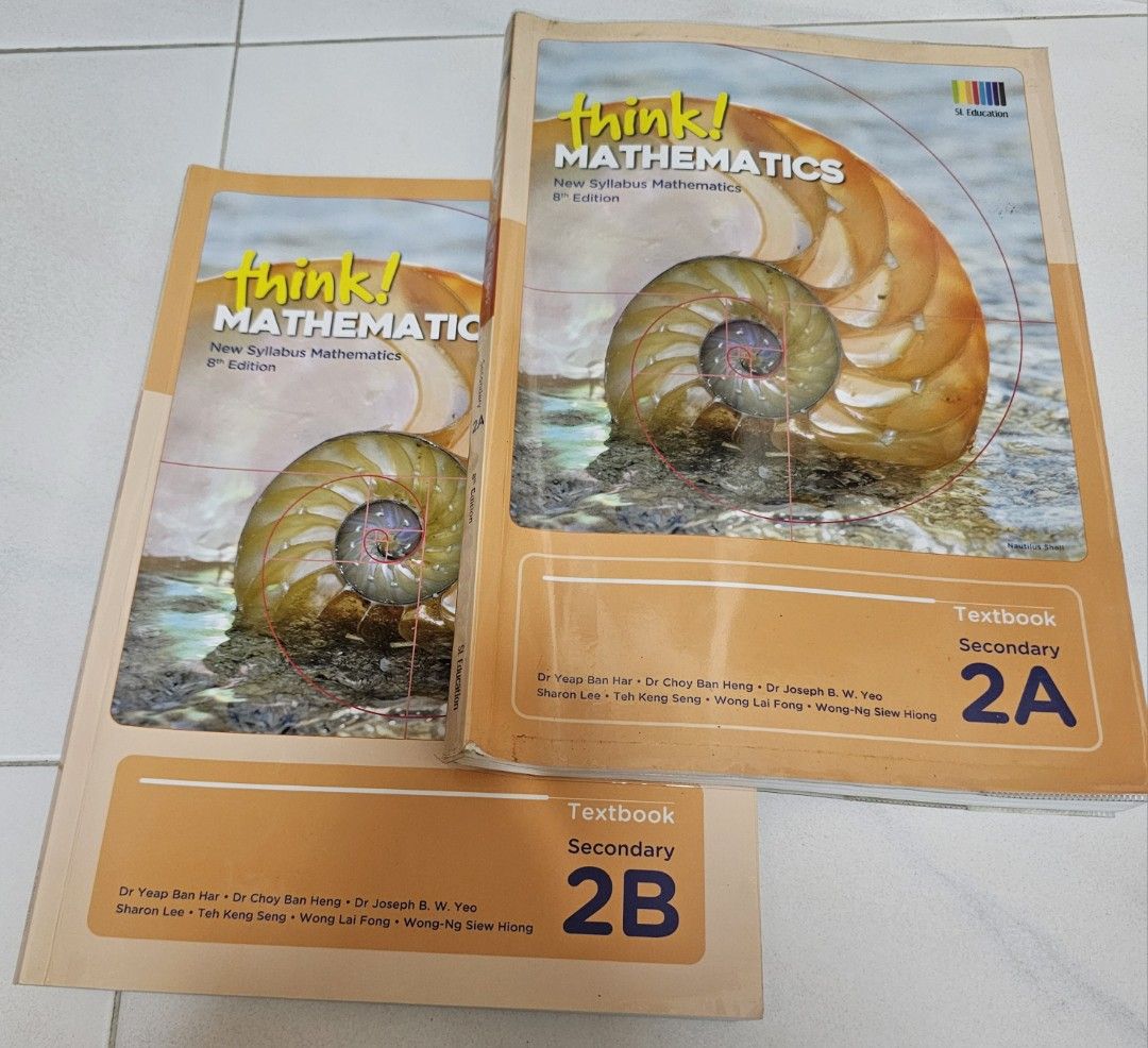 Secondary 2 Mathematics textbooks, Hobbies & Toys, Books & Magazines ...