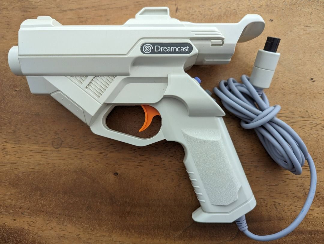 Sega Dreamcast Light Gun HKT-7800 - Japanese Import - Great Condition ...