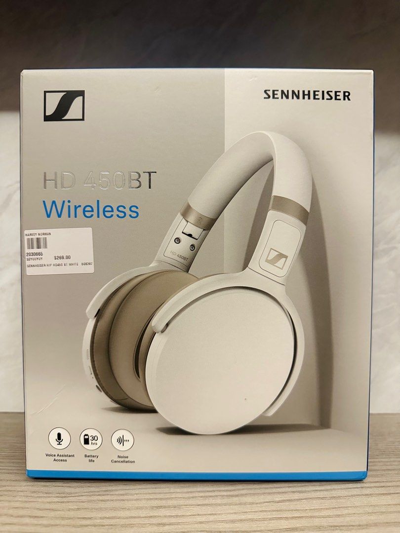 Sennheiser HD 450BT Wireless Headphones, Audio, Headphones & Headsets on Carousell