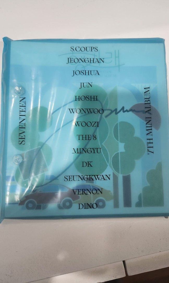 Seventeen Henggarae Mwave Joshua Signed Album hana version unsealed ...
