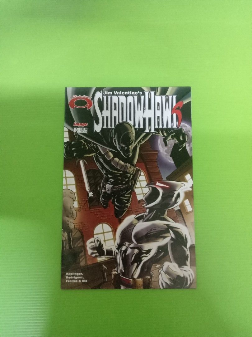 Shadowhawk #3 ( Carlos Rodriguez - Cover Art ) Image Comics, Hobbies ...