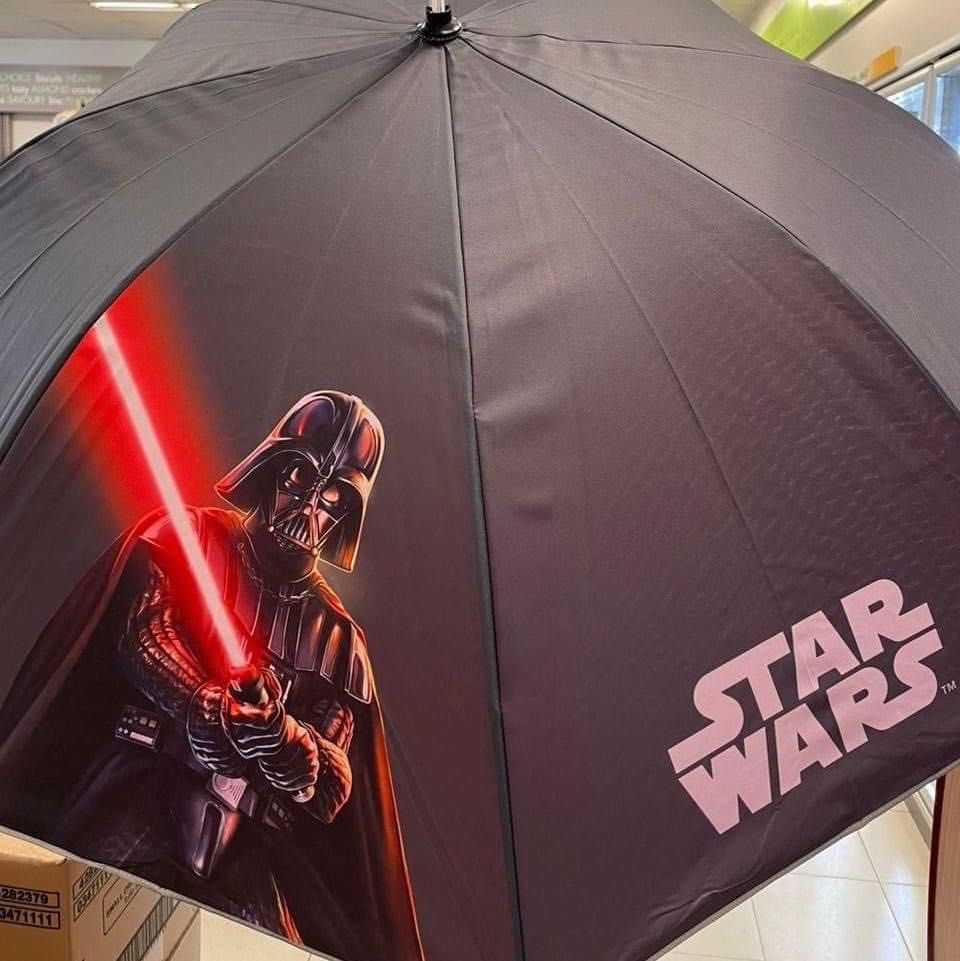 Shell Starwars Umbrella, Hobbies & Toys, Travel, Umbrellas on Carousell