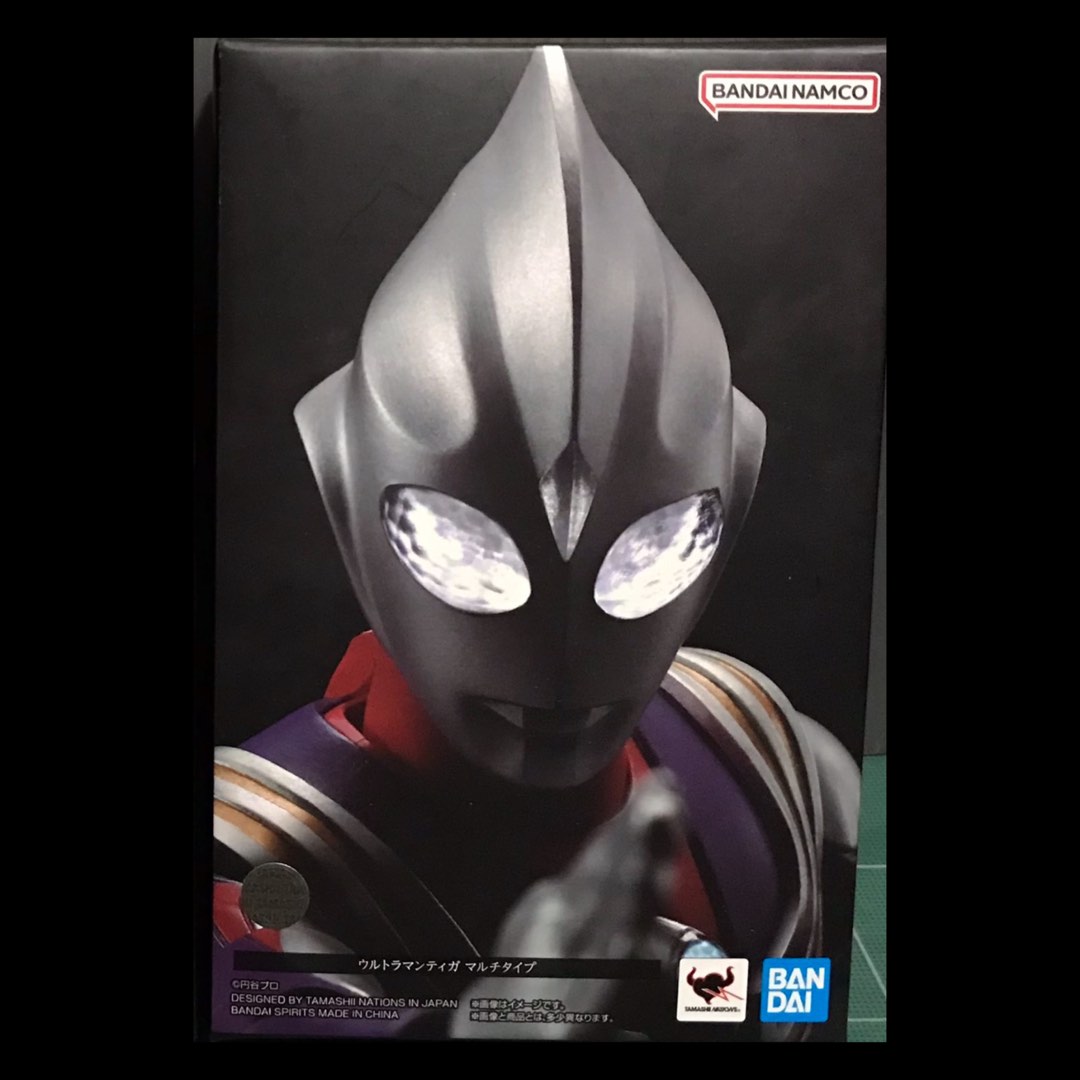 SHF S.H. Figuarts Ultraman Tiga Multi Type Reissue, Hobbies & Toys ...