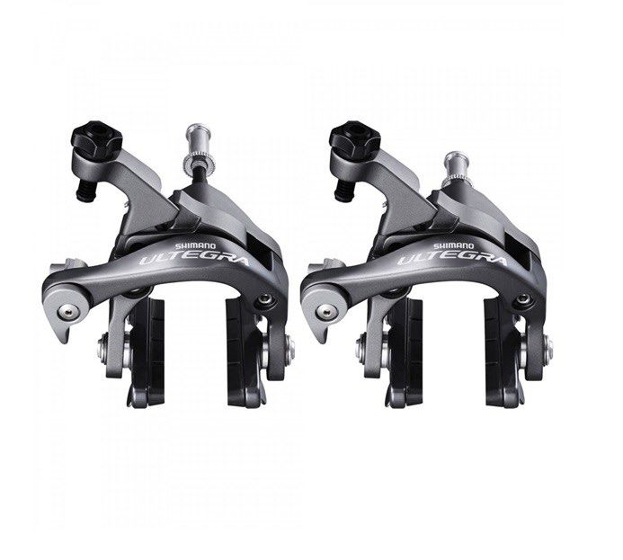 Shimano Ultegra Brake Calipers Set Pair BR-6800 centermlunt dual pivot rim brake, Sports ...