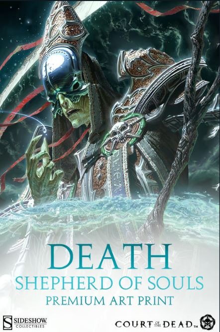 Sideshow Premium Art Print - Death - Shepherd of Souls, Hobbies & Toys ...