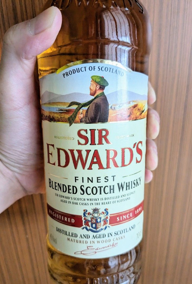Sir Edward's Finest Blended Scotch Whiskey - A Royal Treat for Your ...