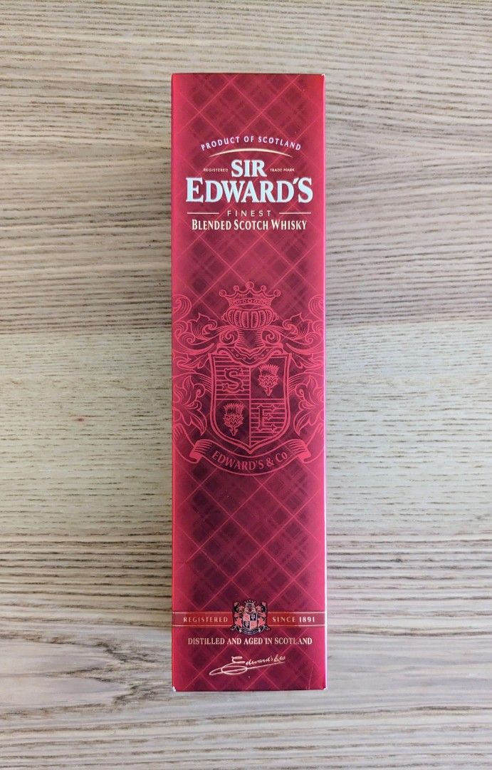 Sir Edward's Finest Blended Scotch Whiskey - A Royal Treat for Your ...