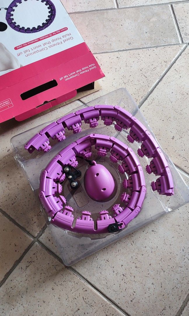 Smart Hula Hoop, Sports Equipment, Exercise & Fitness, Cardio & Fitness ...