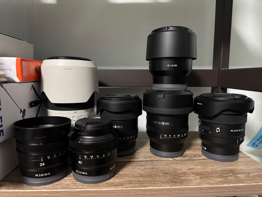 Sony lenses for sale (Updated 28 Nov), Photography, Lens & Kits on ...