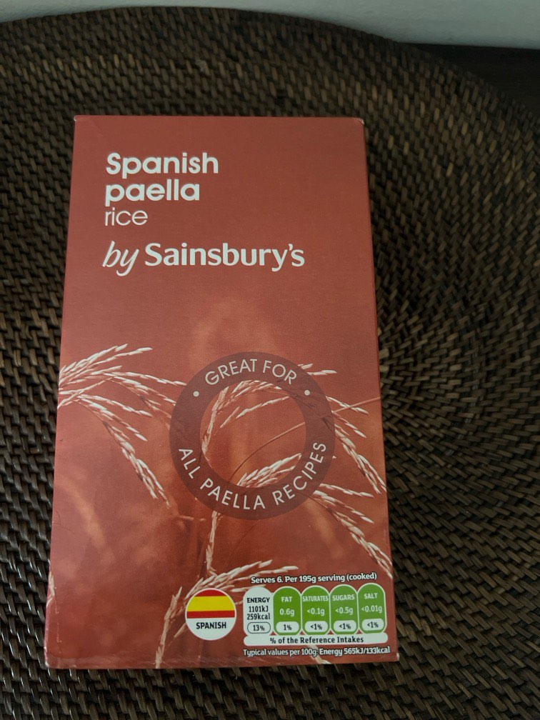 Spanish Paella Rice, Food & Drinks, Rice & Noodles on Carousell