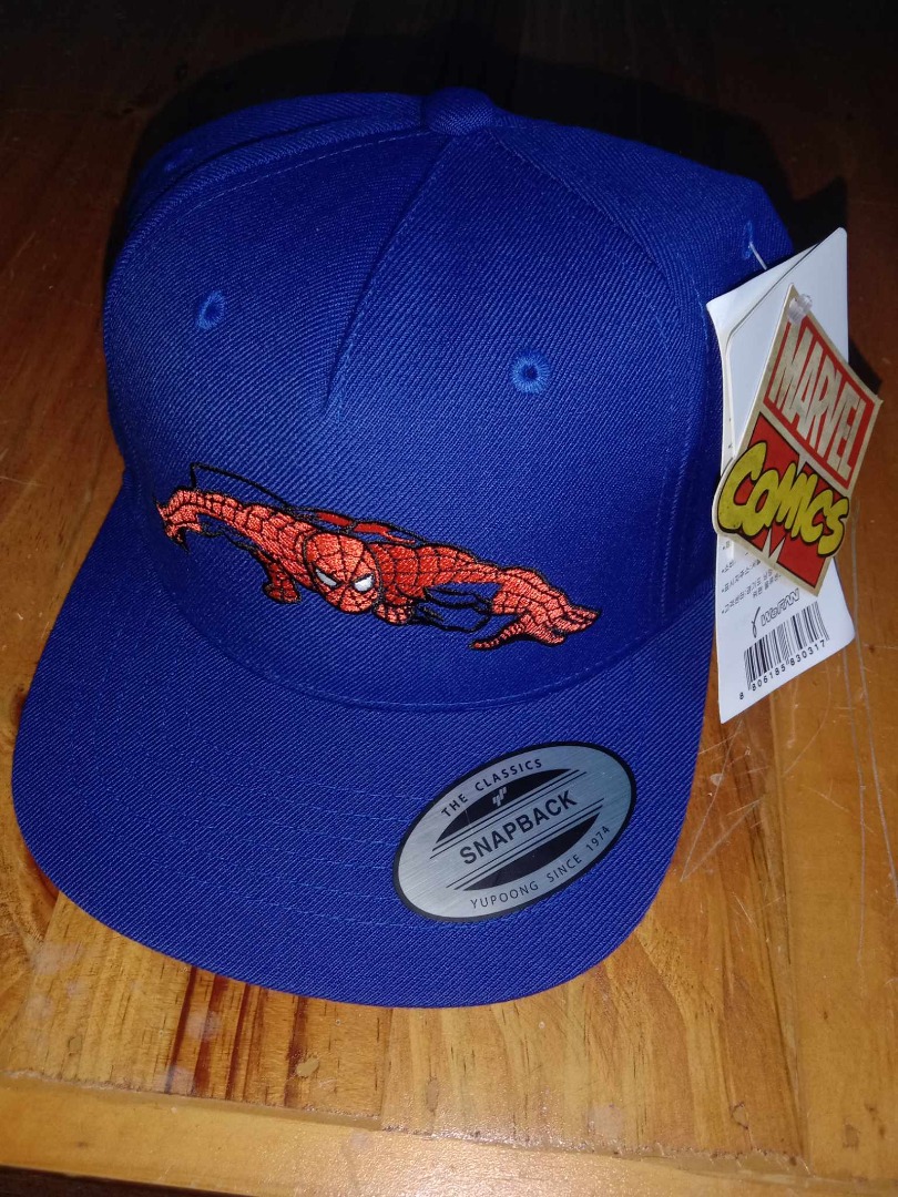 SPIDER MAN MARVEL COMICS SNAPBACK CAP, Men's Fashion, Watches ...
