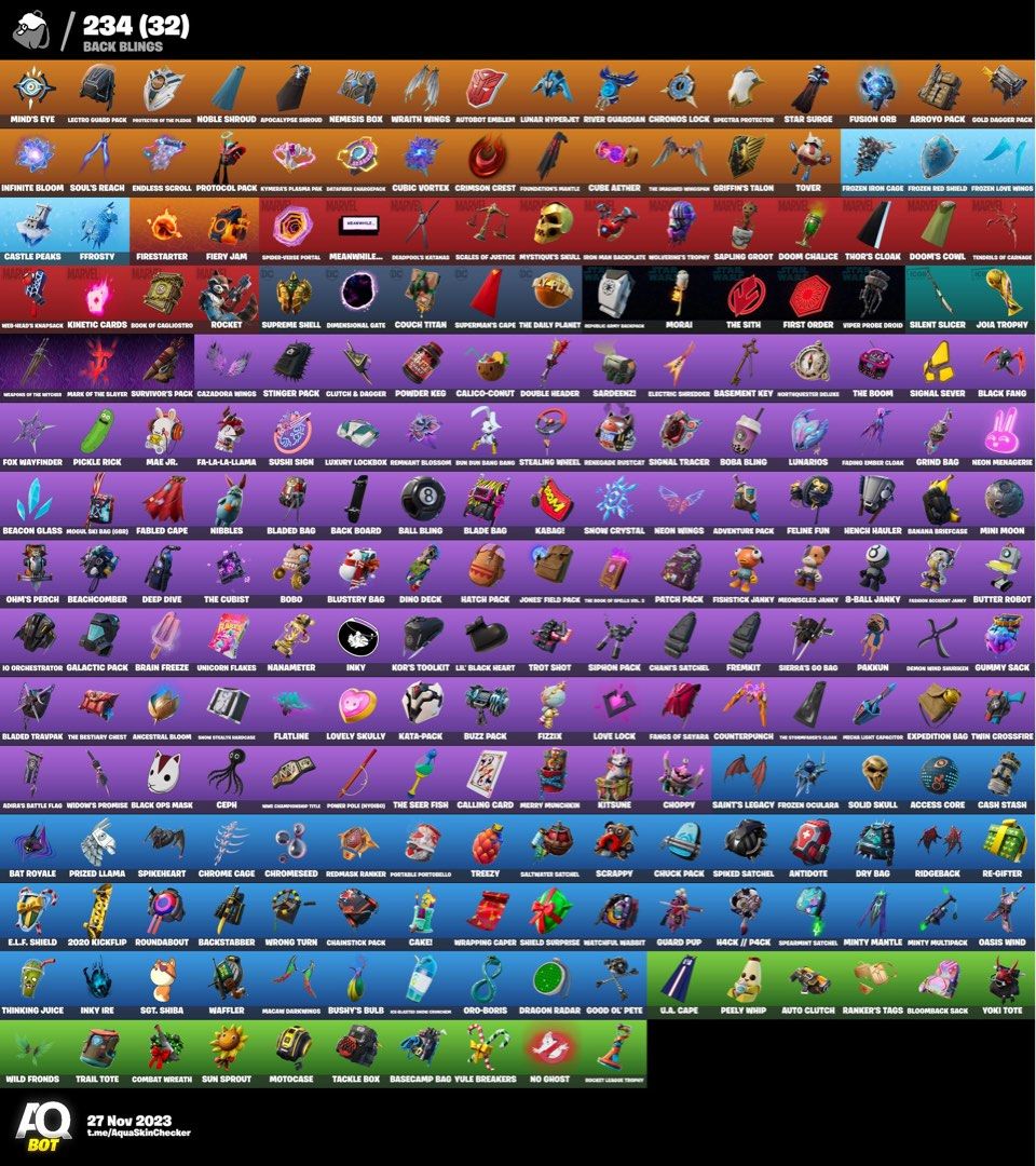 STACKED OG FORTNITE ACCOUNT FN, Video Gaming, Gaming Accessories, Game ...