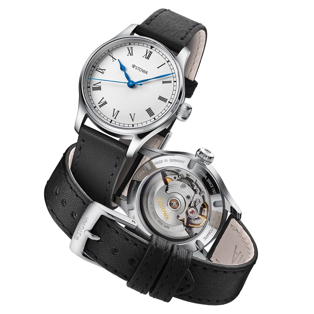 Stowa Marine Classic 36 - Roman dial, no date, premium hand-wound ...