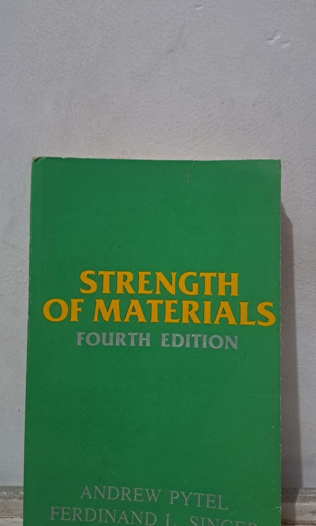Strength of Materials (4th Edition), Hobbies & Toys, Books & Magazines ...