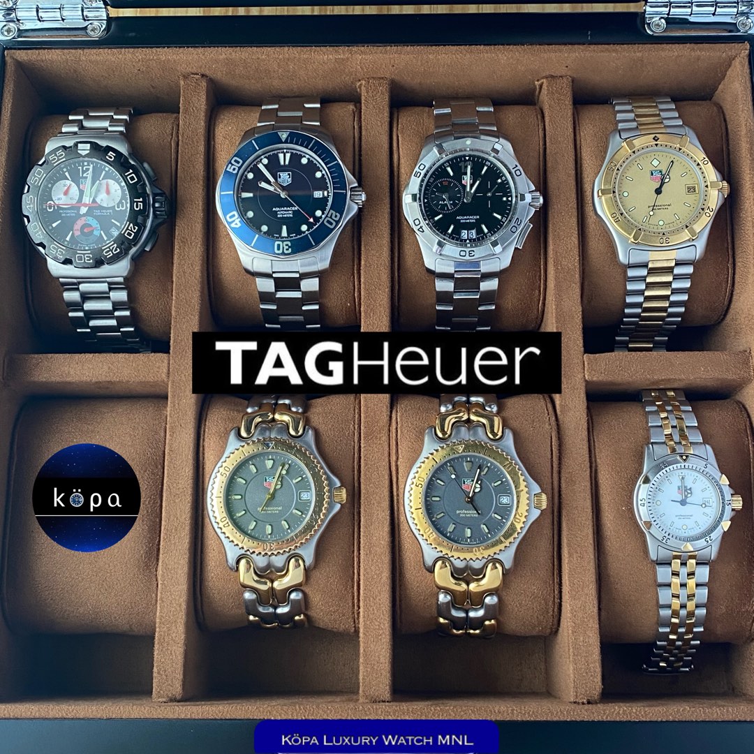 TAG HEUER WATCHES FOR SALE (Aquaracer Automatic, F1 Chronograph ...