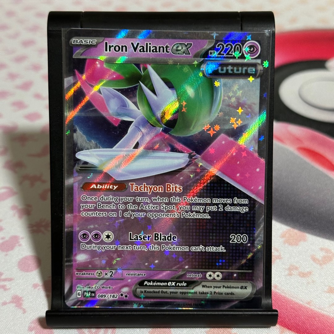 TCG POKEMON - Iron Valiant ex - 089/182 - Ultra Rare Paradox Rift ...