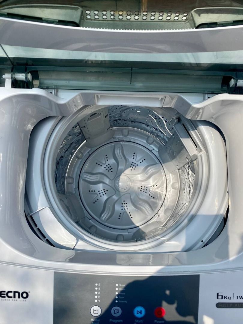 Tecno Washing Machine 6Kg (TWA 6068), TV & Home Appliances, Washing ...