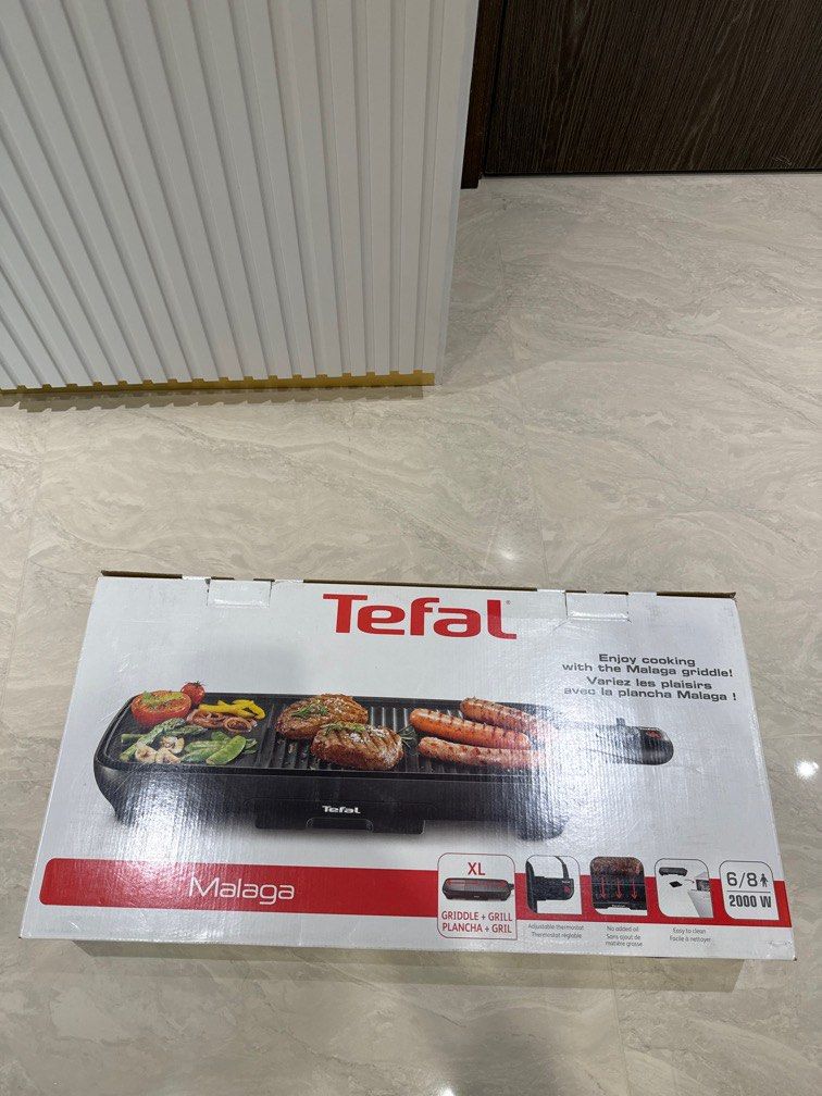 Tefal BBQ GRILLER Malaga, TV & Home Appliances, Kitchen Appliances, BBQ ...