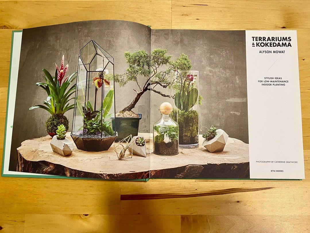 Terrariums & Kokedama DIY Book, Hobbies & Toys, Books & Magazines ...