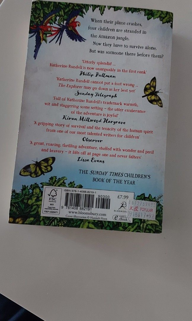 The Explorer Book Katherine Rundell, Hobbies & Toys, Books & Magazines ...