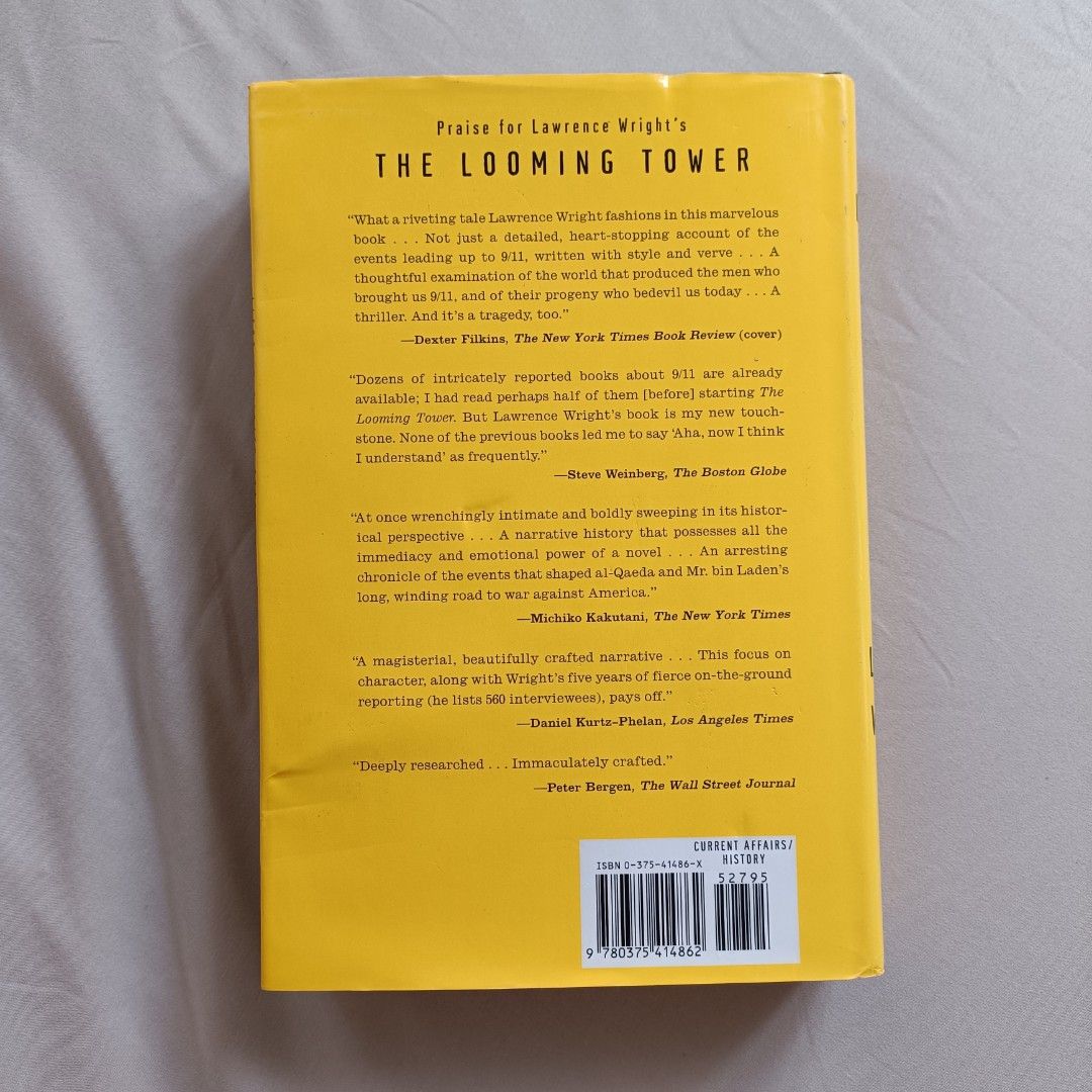 THE LOOMING TOWER (Lawrence Wright), Hobbies & Toys, Books & Magazines ...